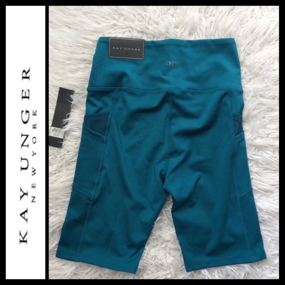 Kay Unger | Shorts | Nwt Kay Unger High Rise Active Yoga Shorts | Poshmark